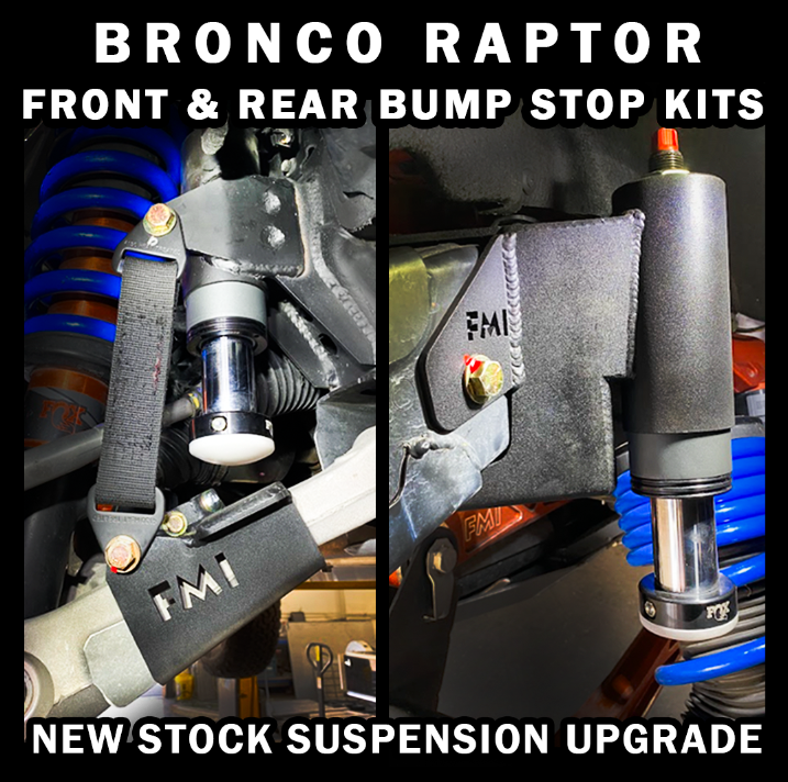 FOUTZ RELEASES NEW BUMP STOP KITS FOR BRONCO RAPTOR - Foutz Motorsports LLC