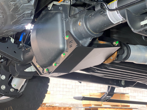 2017- 2024 Raptor Rear Differential Skid Plate Kit - Foutz Motorsports LLC