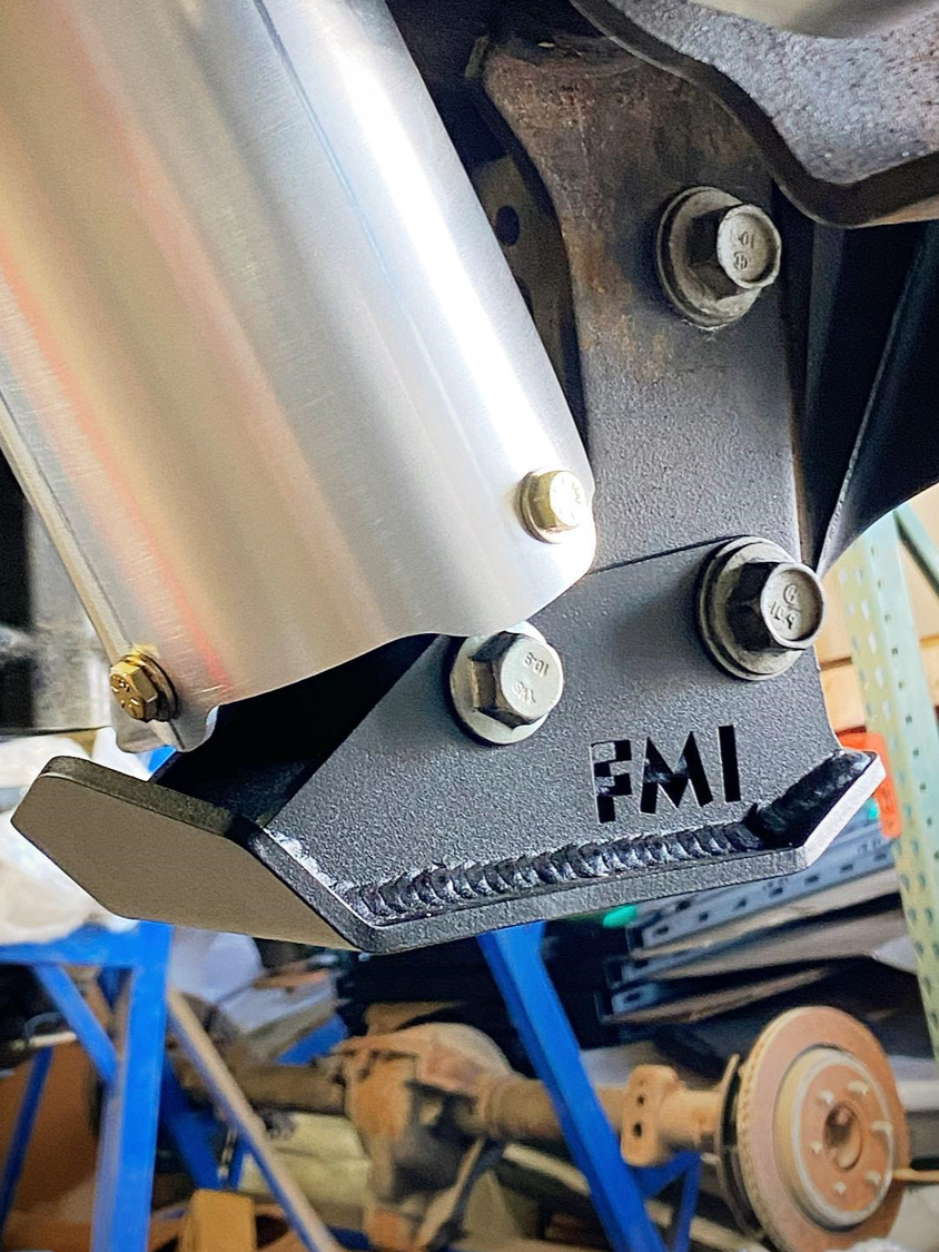 Rear Shock Skids Tagged "2024 Ford Raptor" - Foutz Motorsports LLC