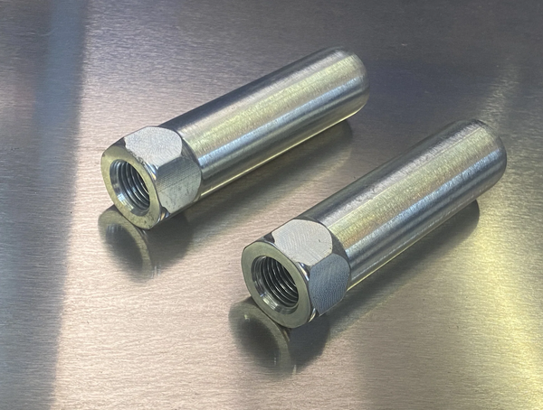 Ranger Raptor Tie Rod Steering Sleeve Support Kit - 14mm silver zinc ...