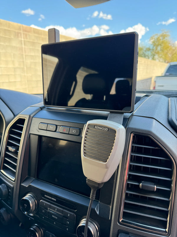 2017-2024 Super Duty Tagged "Garmin GPS mount" - Foutz Motorsports LLC