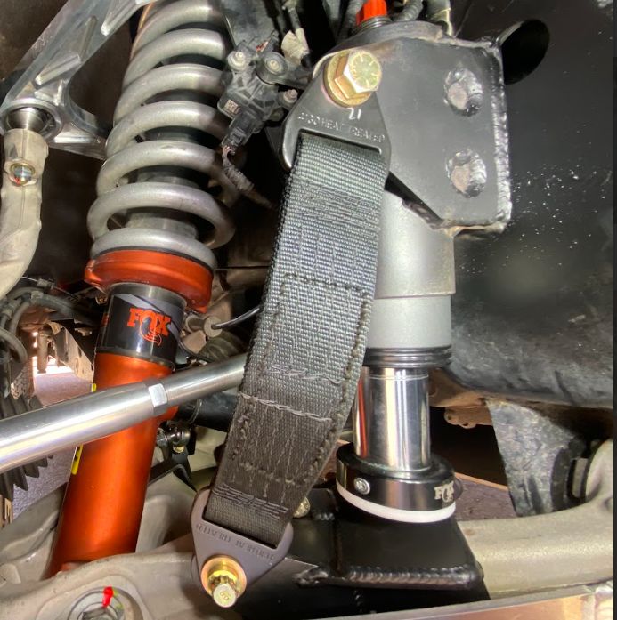 Gen 3 Raptor Front Limit Strap & Bump Stop Kit for Stock Lower Arm - 2 ...