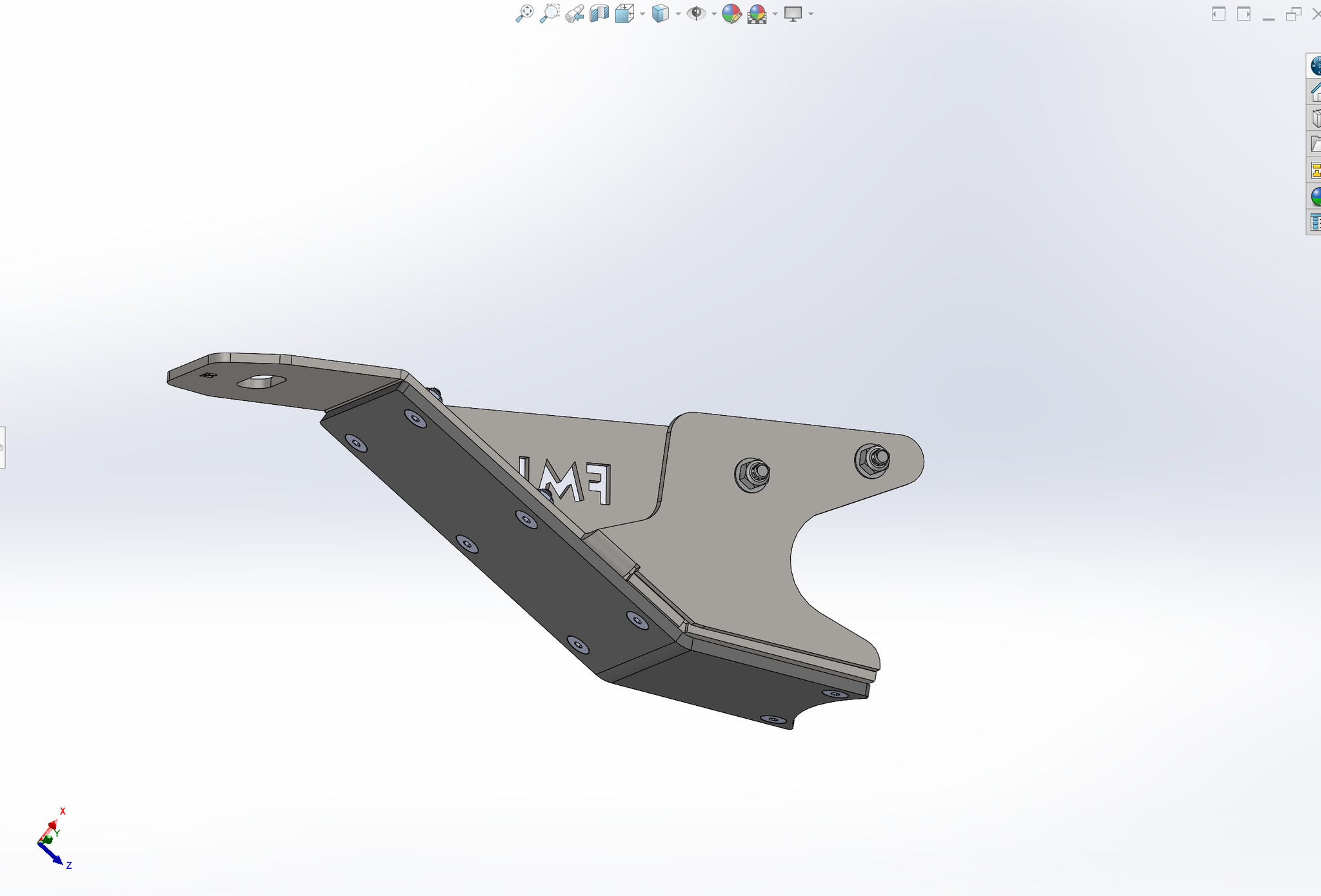 2024 Ranger Raptor Rear Lower Arm Frame Guard with HDPE Slide - Foutz ...