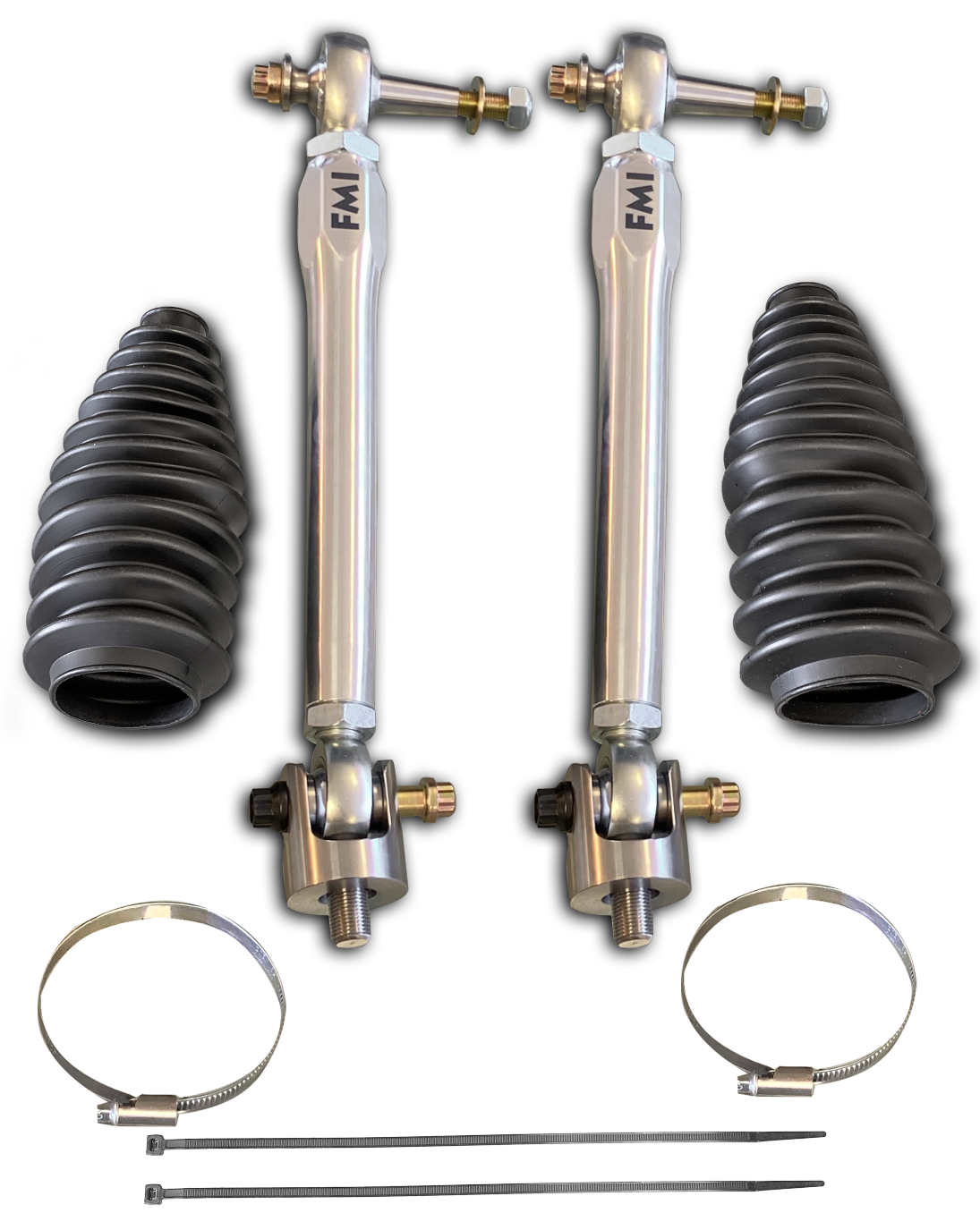 2021 - UP Bronco Billet Tie Rod Kit - Foutz Motorsports LLC