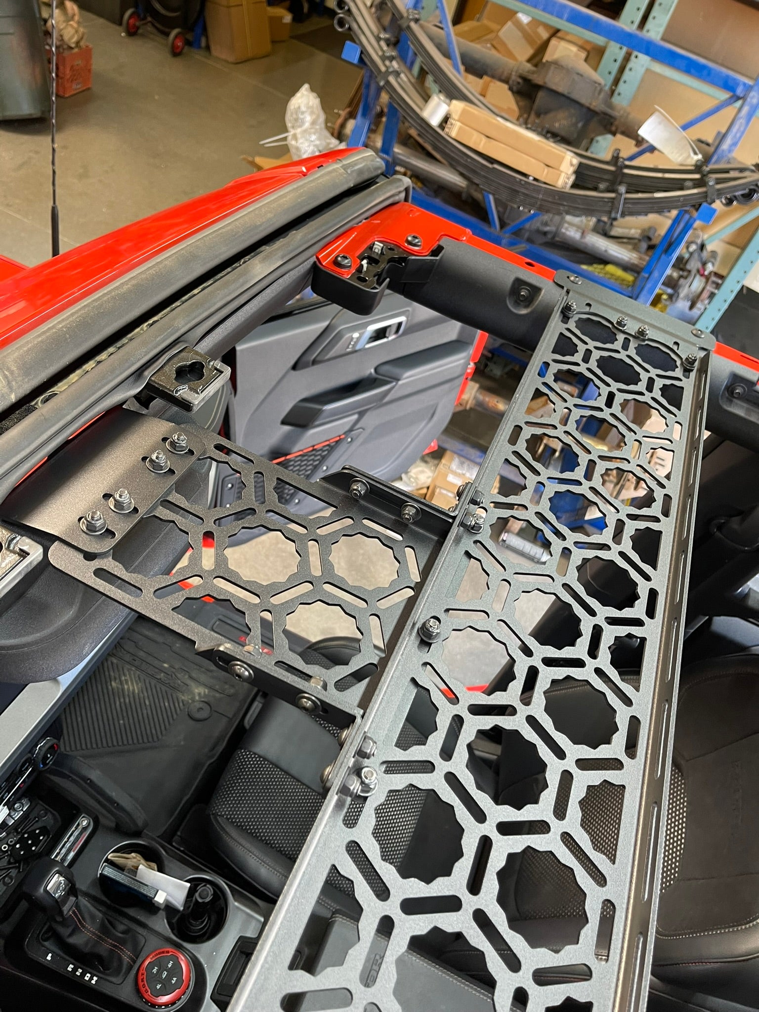 Bronco 2021 + Inside Front Roof Mount (Short Panel Add On) by Adapt-A ...
