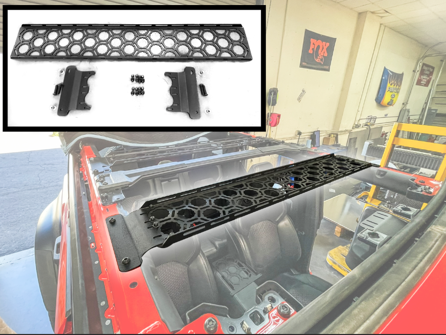 Bronco 2021 + Inside Roof Mount (across front seats with short front p ...