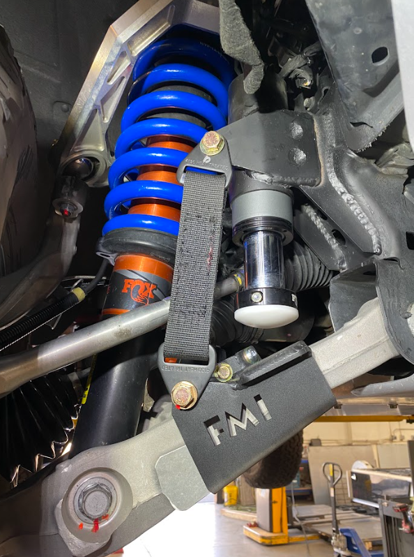 Bronco Raptor (2022 +) Front Limit Strap & Bump Stop - Stock Lower Arm ...