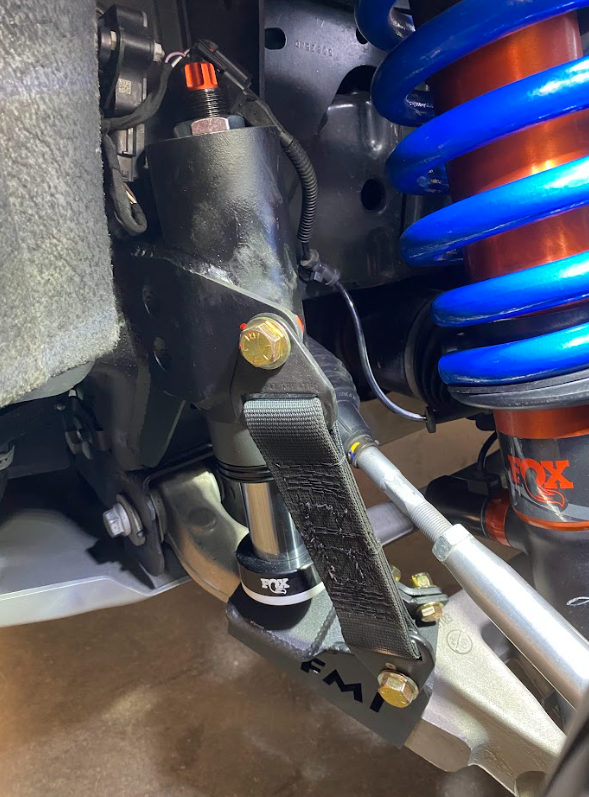 Bronco Raptor (2022 +) Front Limit Strap & Bump Stop - Stock Lower Arm ...