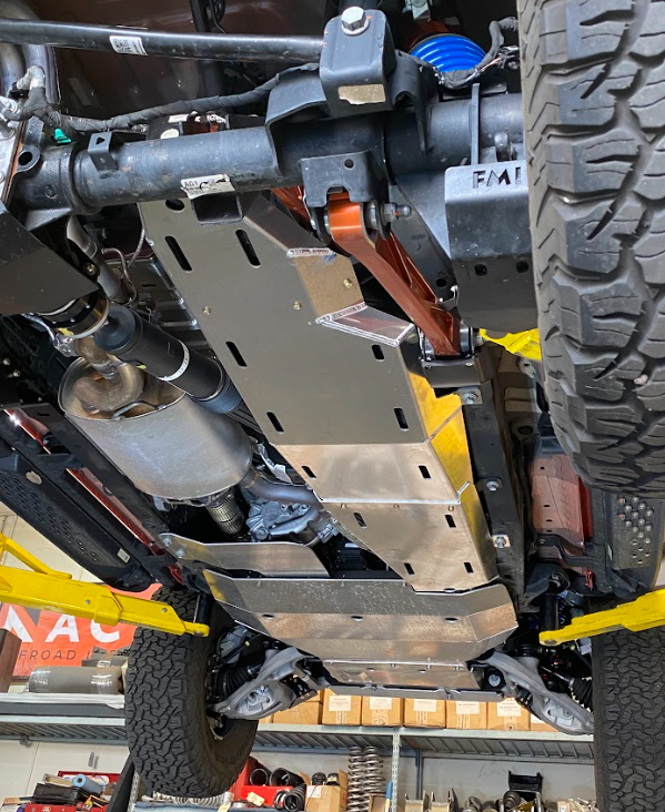 Bronco Raptor (2022 +) Fuel Tank Skid Plate - Foutz Motorsports LLC