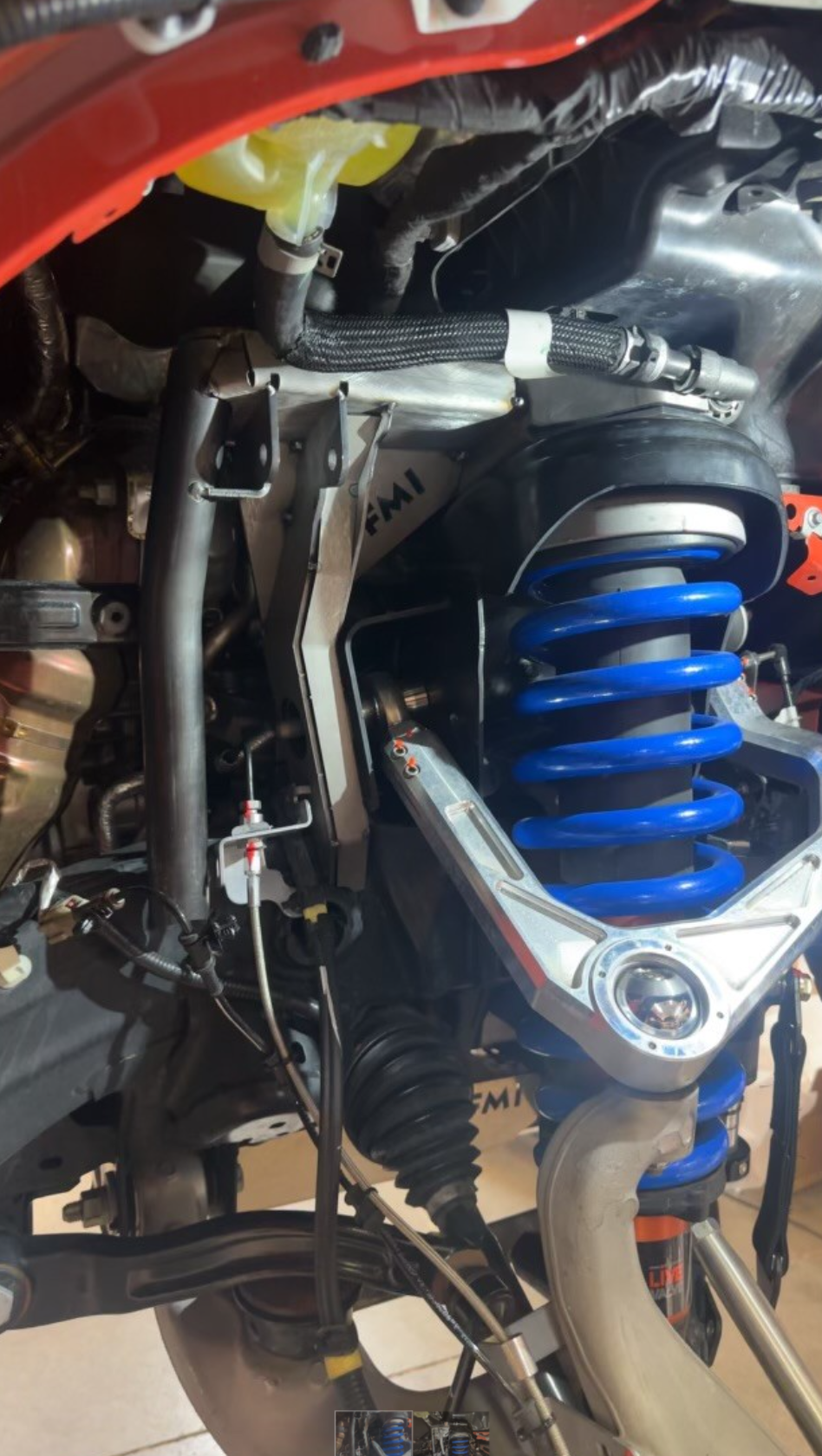 2022 + Bronco Raptor Fabricated Front By-Pass Shock Mount Kit - Foutz ...