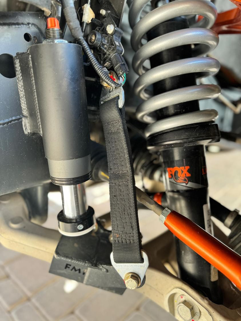 Gen 3 Raptor Front Limit Strap & Bump Stop Kit for Stock Lower Arm - 2 ...