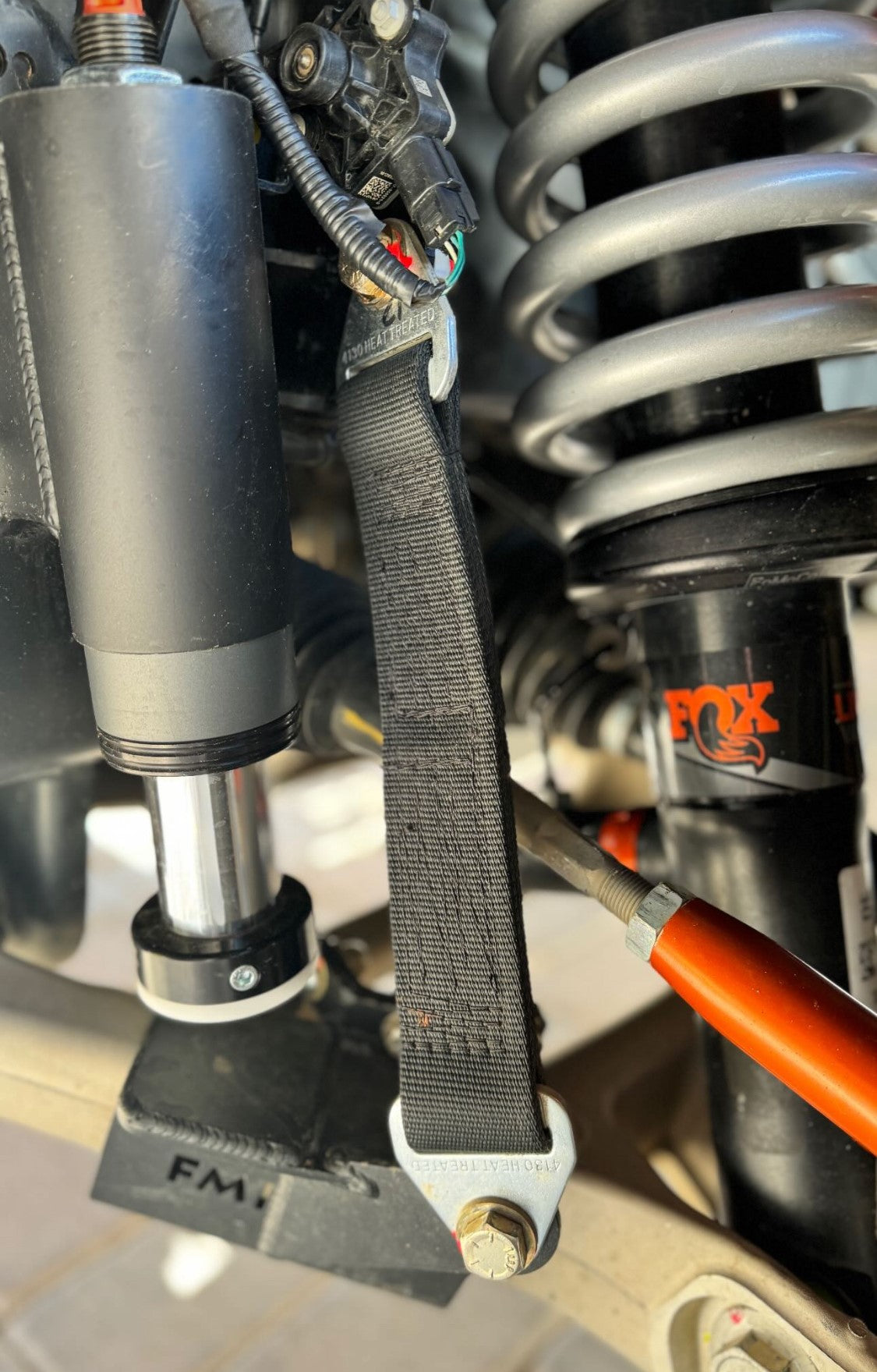 Gen 3 Raptor Front Limit Strap & Bump Stop Kit for Stock Lower Arm - 2 ...