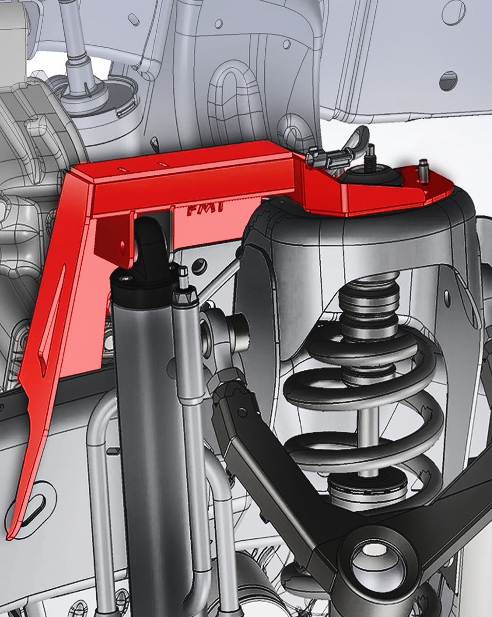Gen 3 Raptor Fabricated Front Bypass Shock Mount Kit – Foutz ...