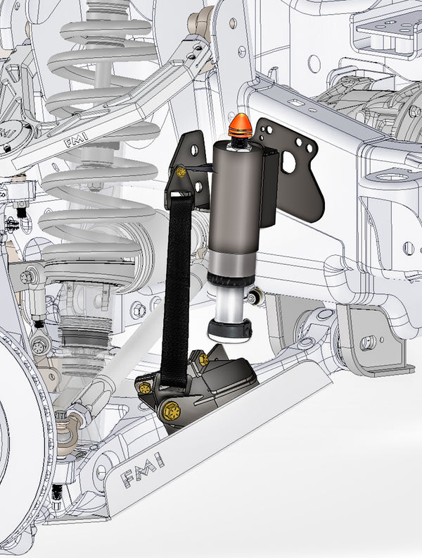 Gen 2 Raptor Front Limit Strap and Bump Stop Kit for Stock Lower A-Arm ...