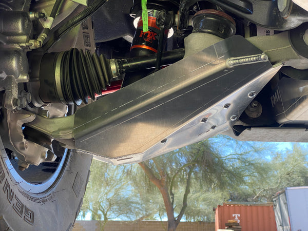 Bronco Raptor (2022 +) Lower Control Arm Skid Plate Kit - Stock Arm ...