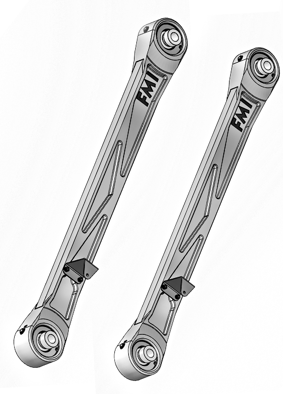 2024 Ranger Raptor - Rear Lower Billet Aluminum Suspension Arms with U ...