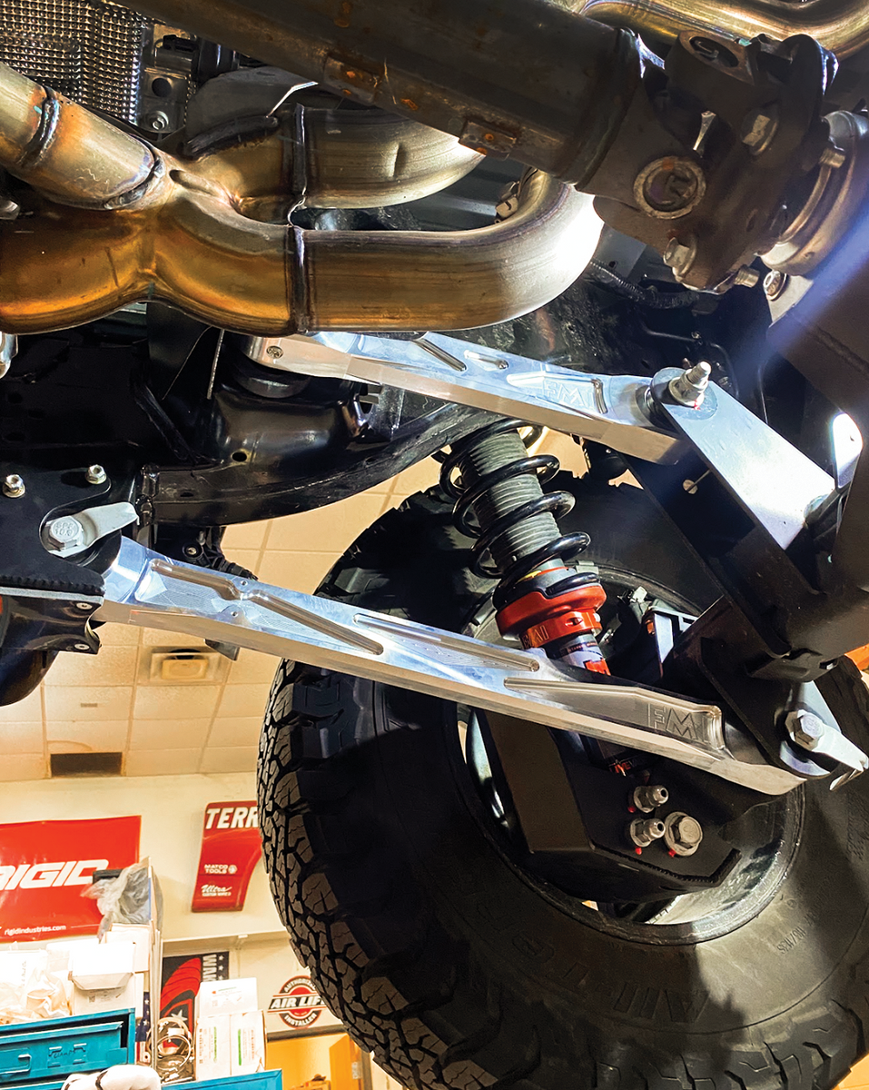 2024 Ranger Raptor Rear Suspension Kit - Billet Aluminum Arms with Ult ...