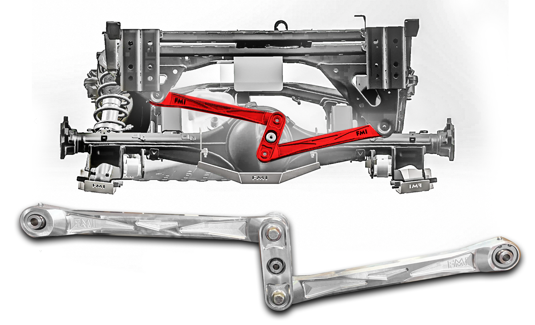 2024 Ranger Raptor Billet Aluminum Rear Watts Link kit - Foutz ...