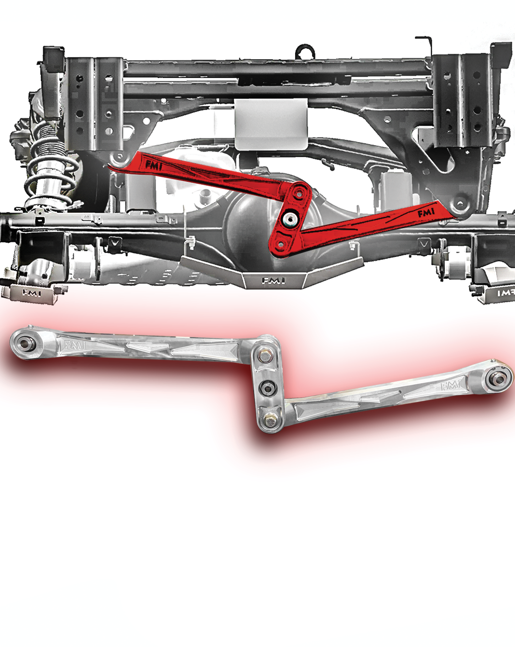 2024 Ranger Raptor Billet Aluminum Rear Watts Link kit - Foutz ...