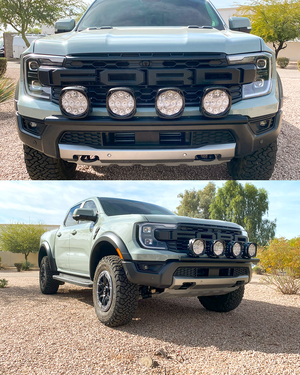 2024 Ranger Raptor Front Light Mount Kit (for stock bumper) - Use Any ...