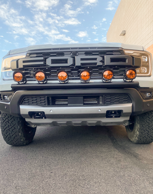 2024 Ranger Raptor Front Light Mount Kit (for stock bumper) - Use Any ...