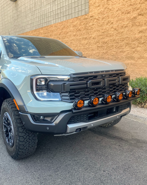 2024 Ranger Raptor Front Light Mount Kit (for stock bumper) - Use Any ...