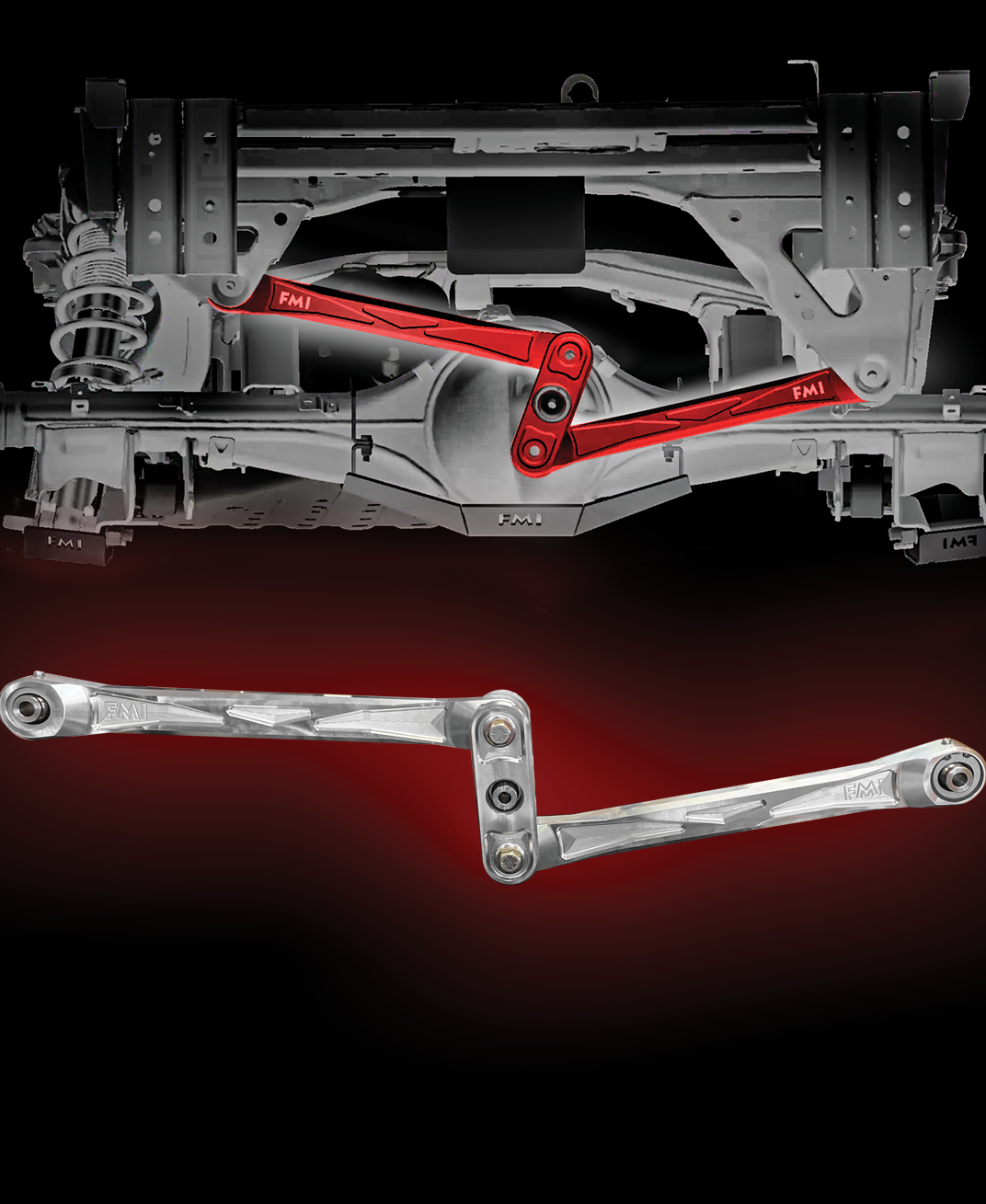 2024 Ranger Raptor Billet Aluminum Rear Watts Link kit - Foutz ...