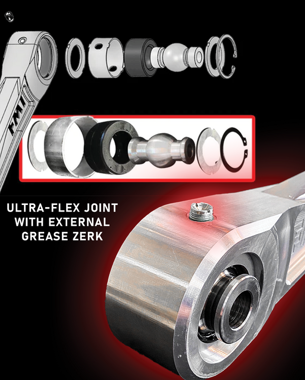 2024 Ranger Raptor Billet Aluminum Rear Watts Link kit - Foutz ...