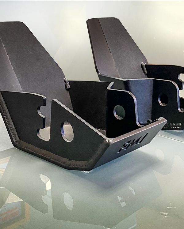 2024 Ranger Raptor Rear Shock Skid Kit - Foutz Motorsports LLC