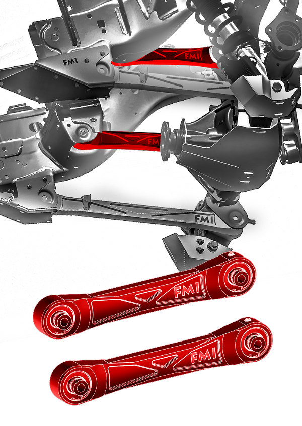 2024 Ranger Raptor - Rear Upper Billet Aluminum Suspension Arms with U ...