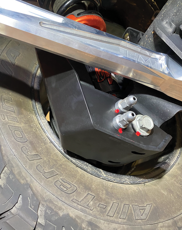 Rear Shock Skids Tagged "Ford Ranger Raptor" - Foutz Motorsports LLC