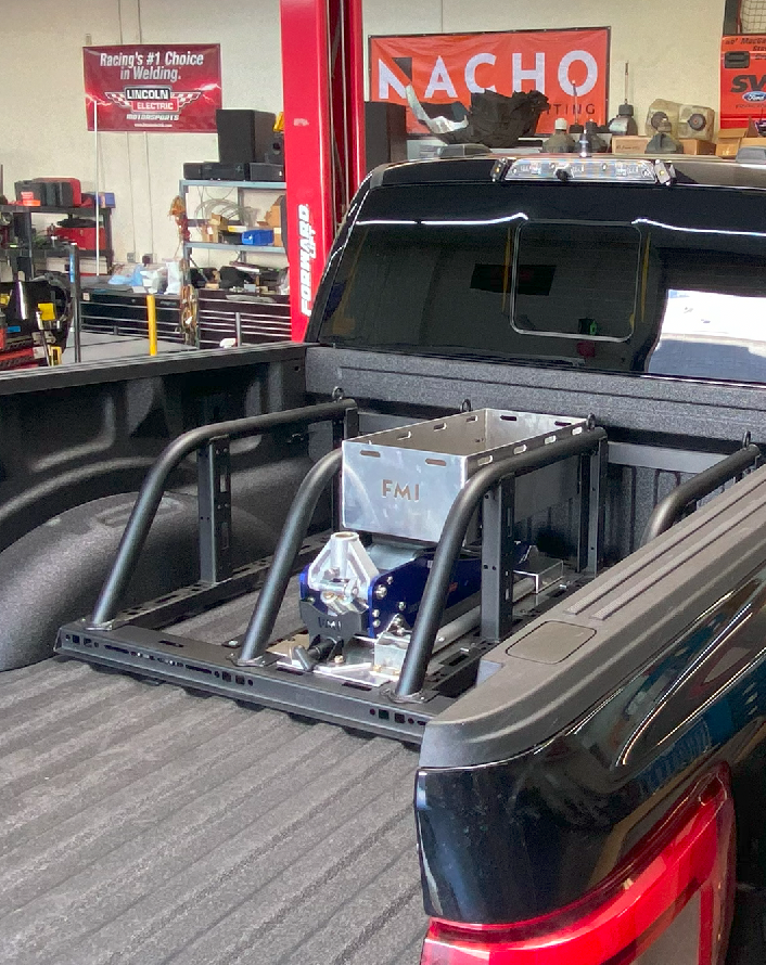 Raptor (2010-2024) Dual Tire Carrier Quick Release Modular Bed Organiz ...