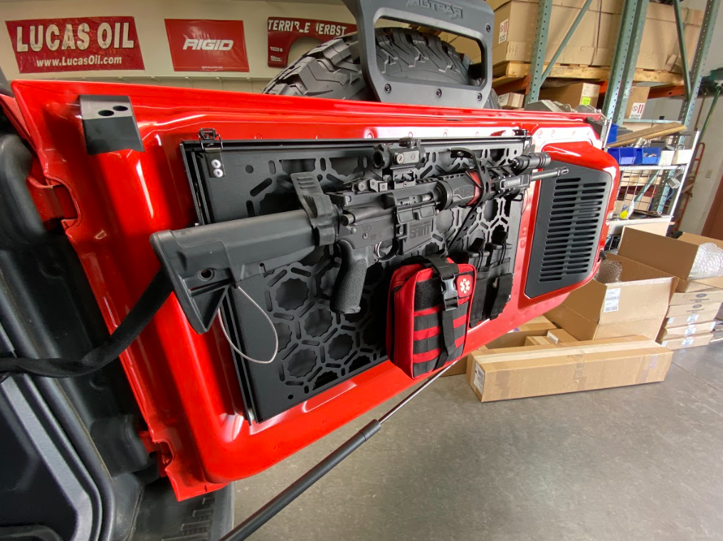 2021+ Ford Bronco / 2022+ Bronco Raptor Tailgate Fold Down Table Kit b ...