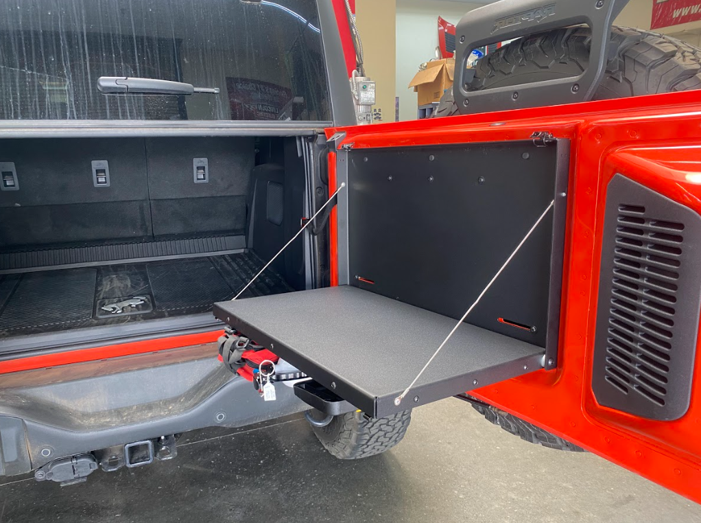 2021+ Ford Bronco / 2022+ Bronco Raptor Tailgate Fold Down Table Kit b ...