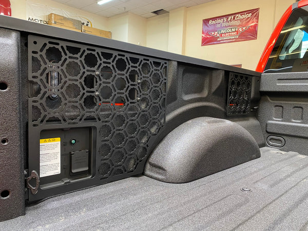 Bedside Organizer Panel kit - 2021 - 2023 Ford Raptor and F150 - Foutz ...