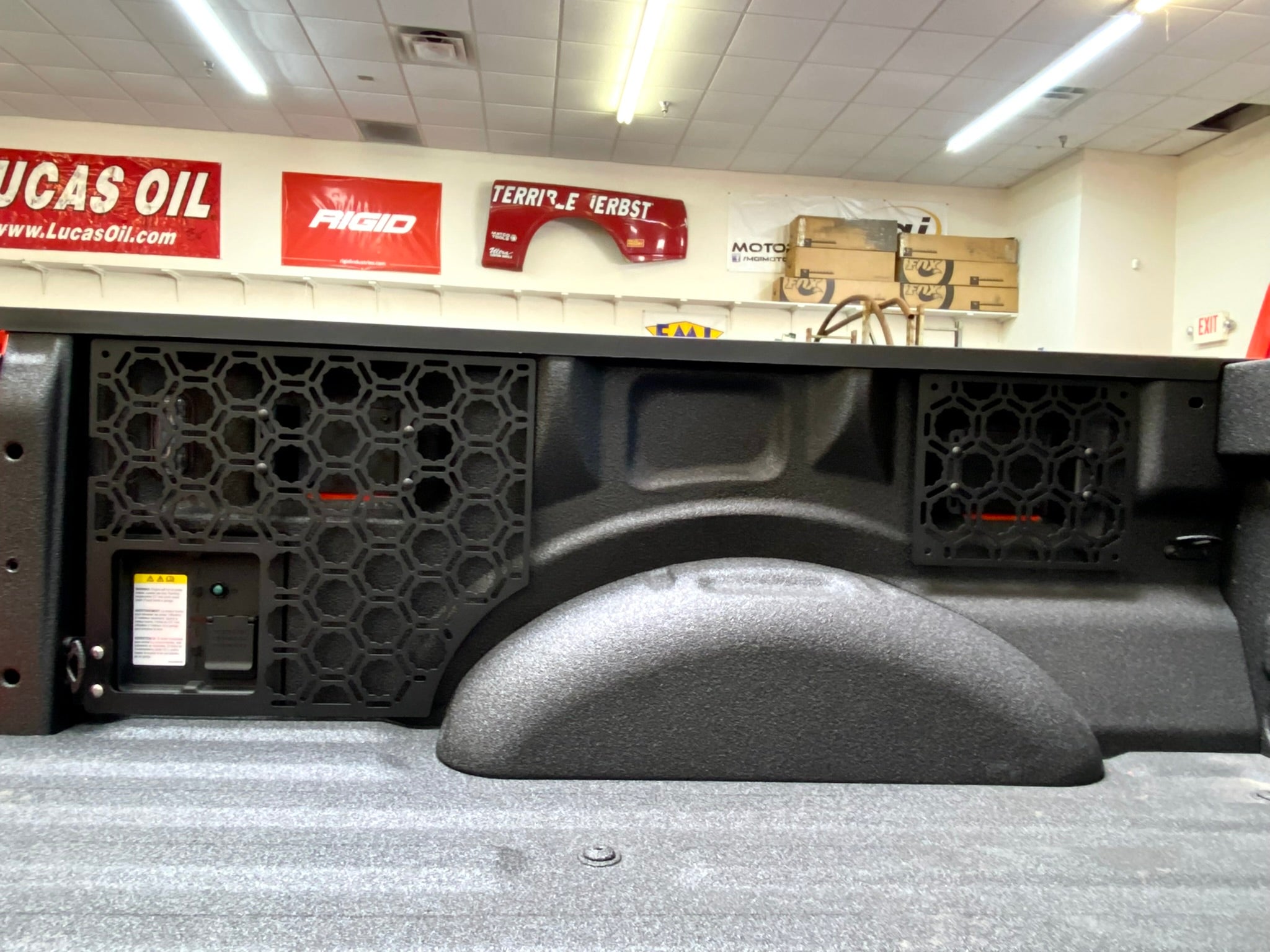 Bedside Organizer Panel kit - 2021 - 2023 Ford Raptor and F150 - Foutz ...