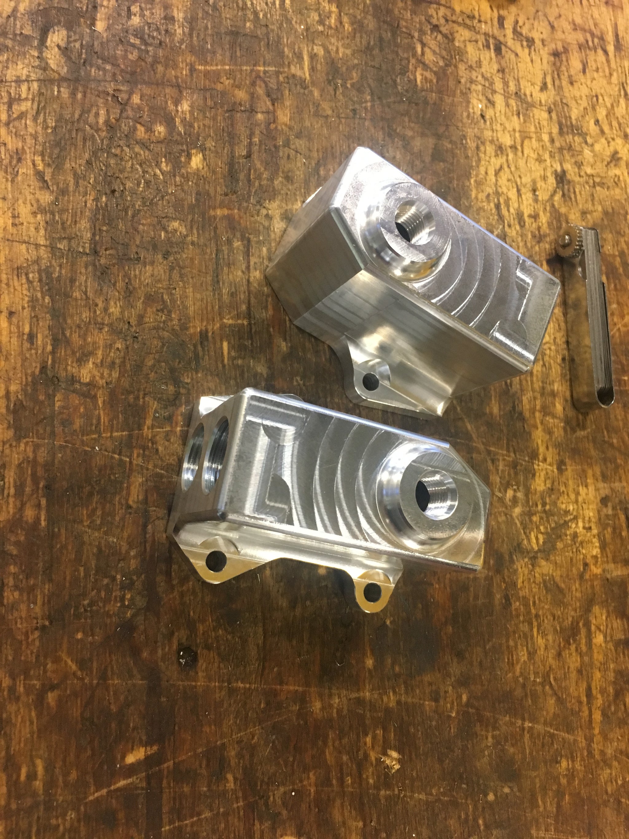 Ford Raptor 3.5L EcoBoost Oil Filter Adapter block - Foutz Motorsports LLC