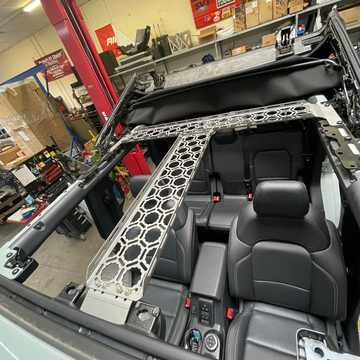 6th Gen Bronco Roof Panel Mount kit by Adapt-a-panel (full section ...