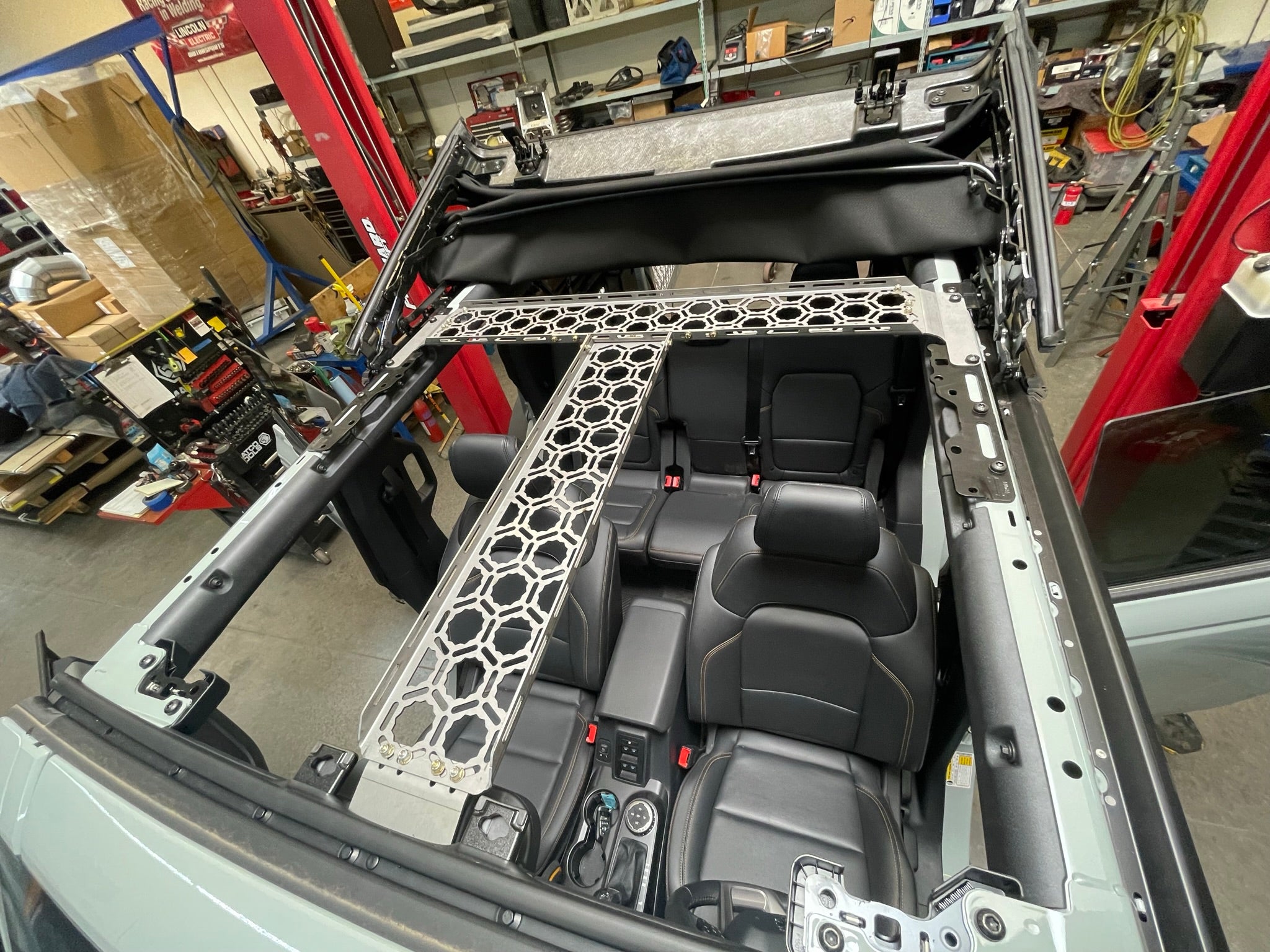 6th Gen Bronco Roof Panel Mount kit by Adapt-a-panel (full section ...