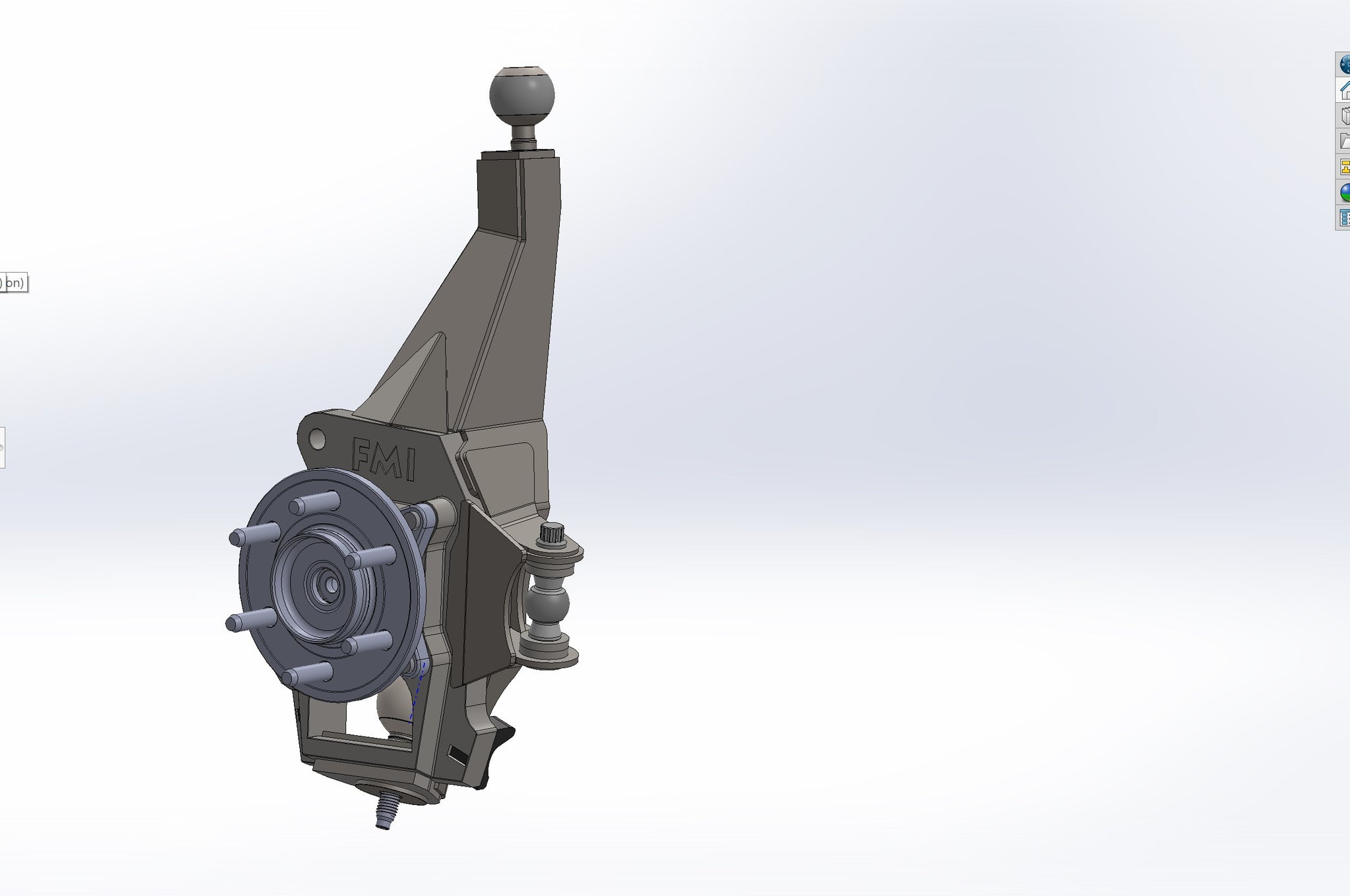 Gen 1 Raptor Fabricated Front Spindle kit - Foutz Motorsports LLC