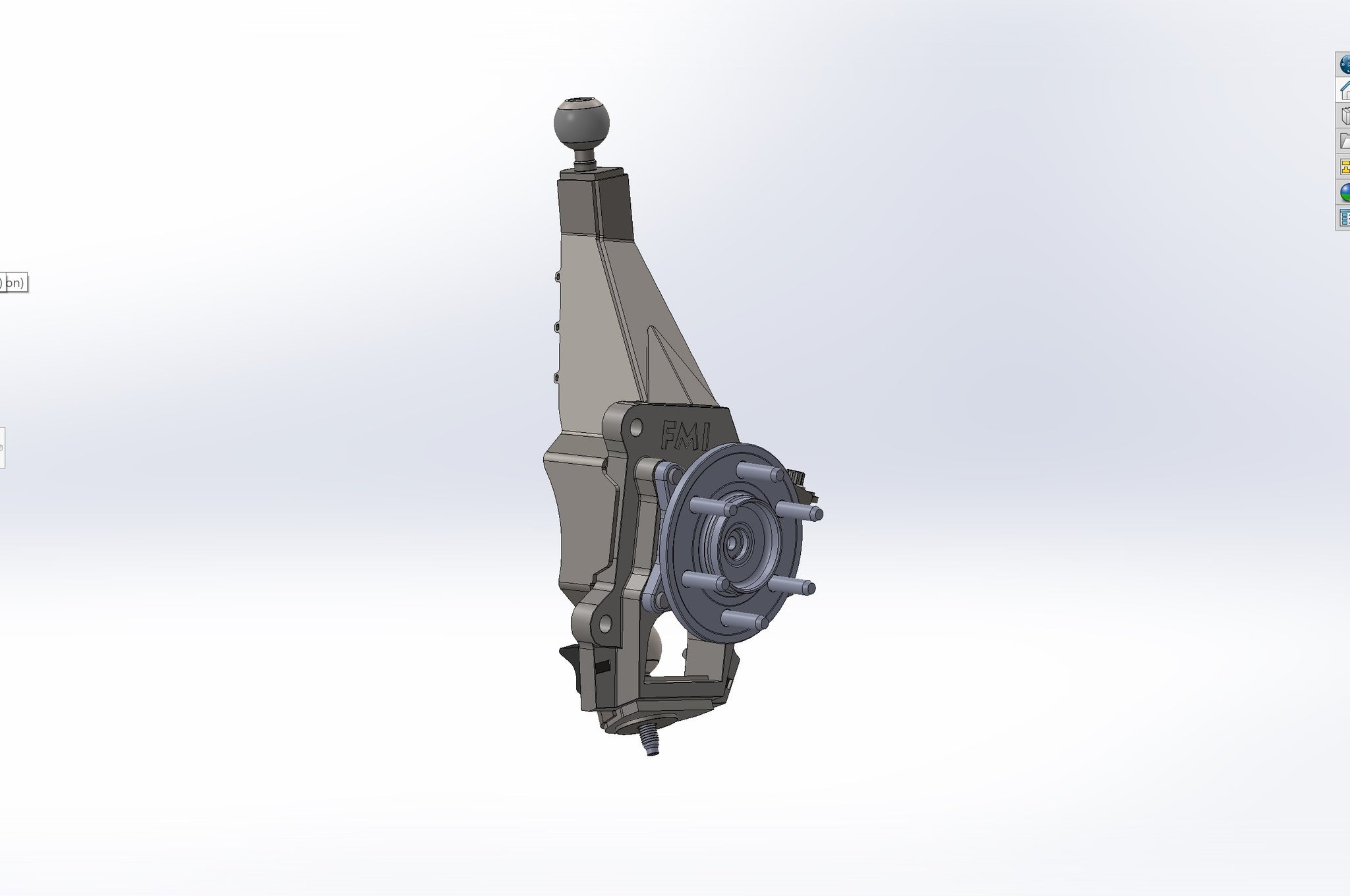 Gen 2 Raptor Fabricated Front Spindle kit - Foutz Motorsports LLC