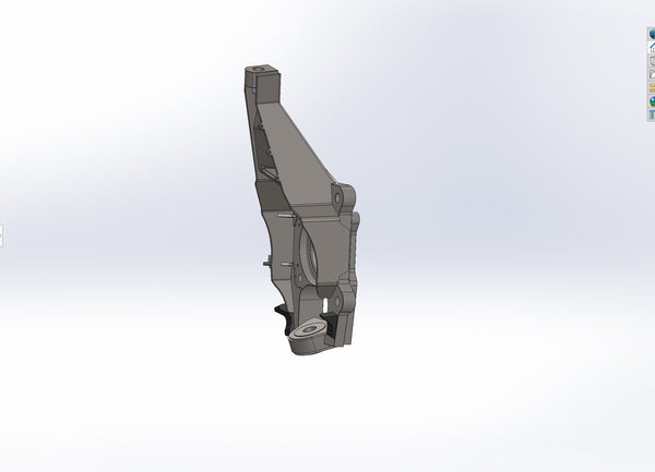 Gen 1 Raptor Fabricated Front Spindle kit - Foutz Motorsports LLC