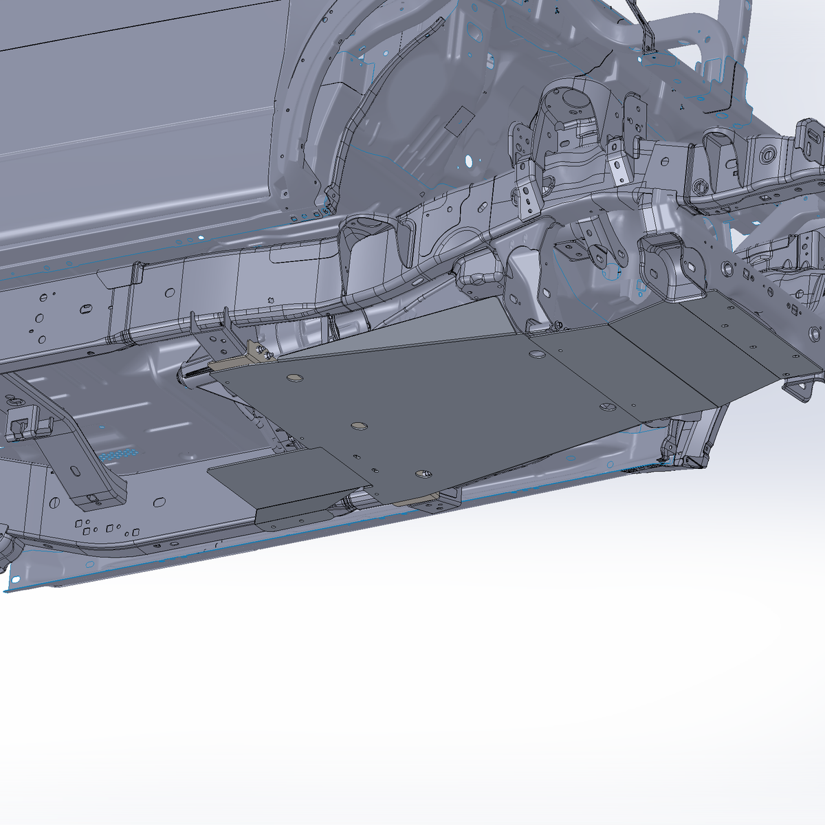 2010-2014 Gen 1 Raptor Underbody Skid Plate kit – Foutz Motorsports LLC