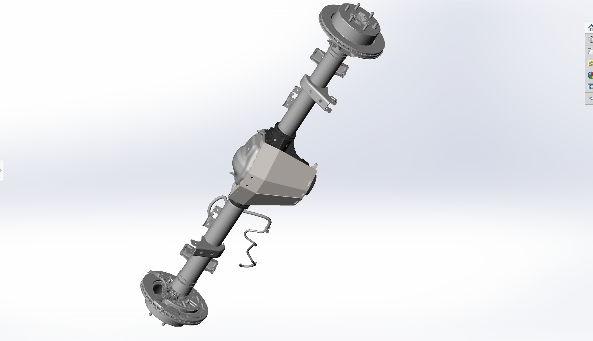2019 - UP Ford Ranger Rear Differential Skid Plate - Foutz Motorsports LLC