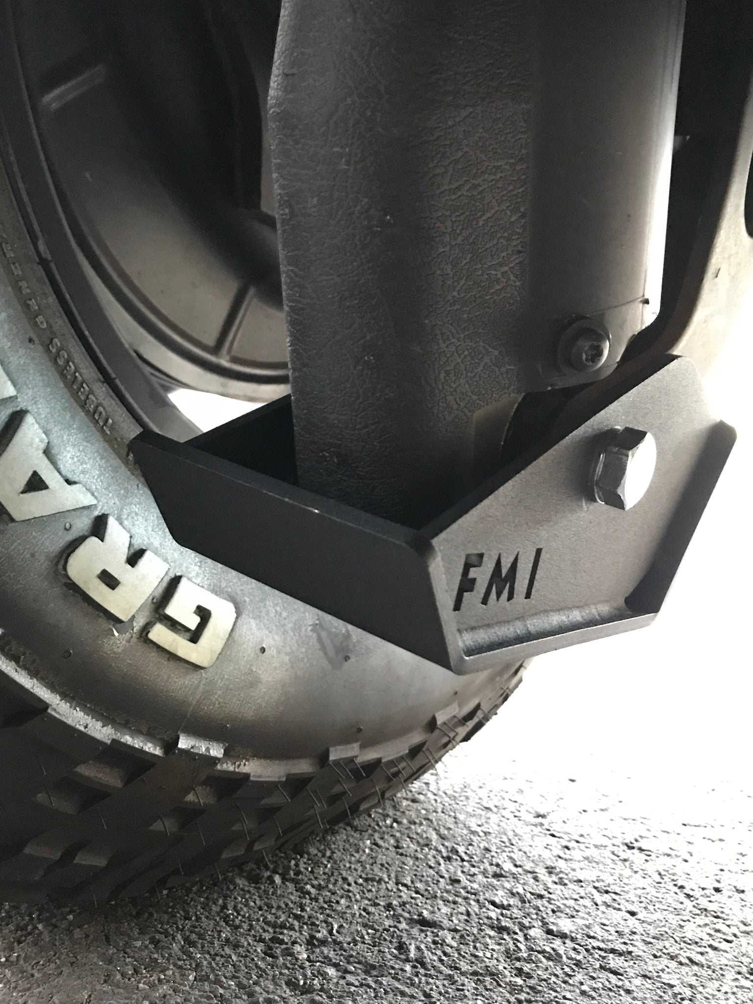 Ram TRX Rear shock skid kit - by Foutz Motorsports - Foutz Motorsports LLC