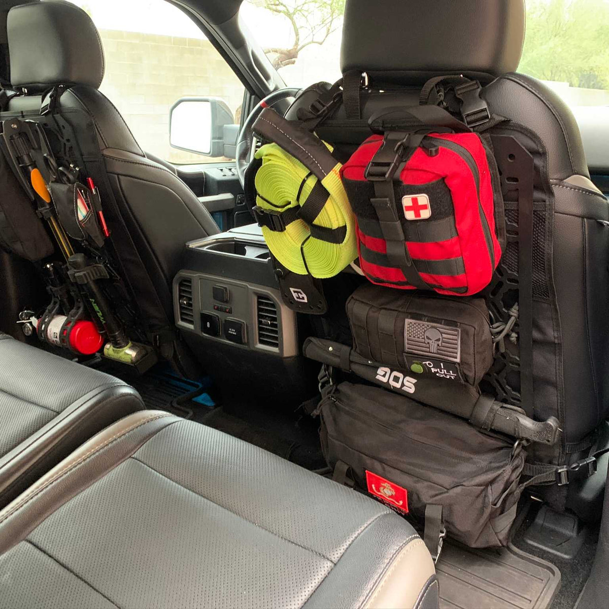 Off-Road Seat Back Panel Kit with Recovery Gear – Foutz Motorsports LLC