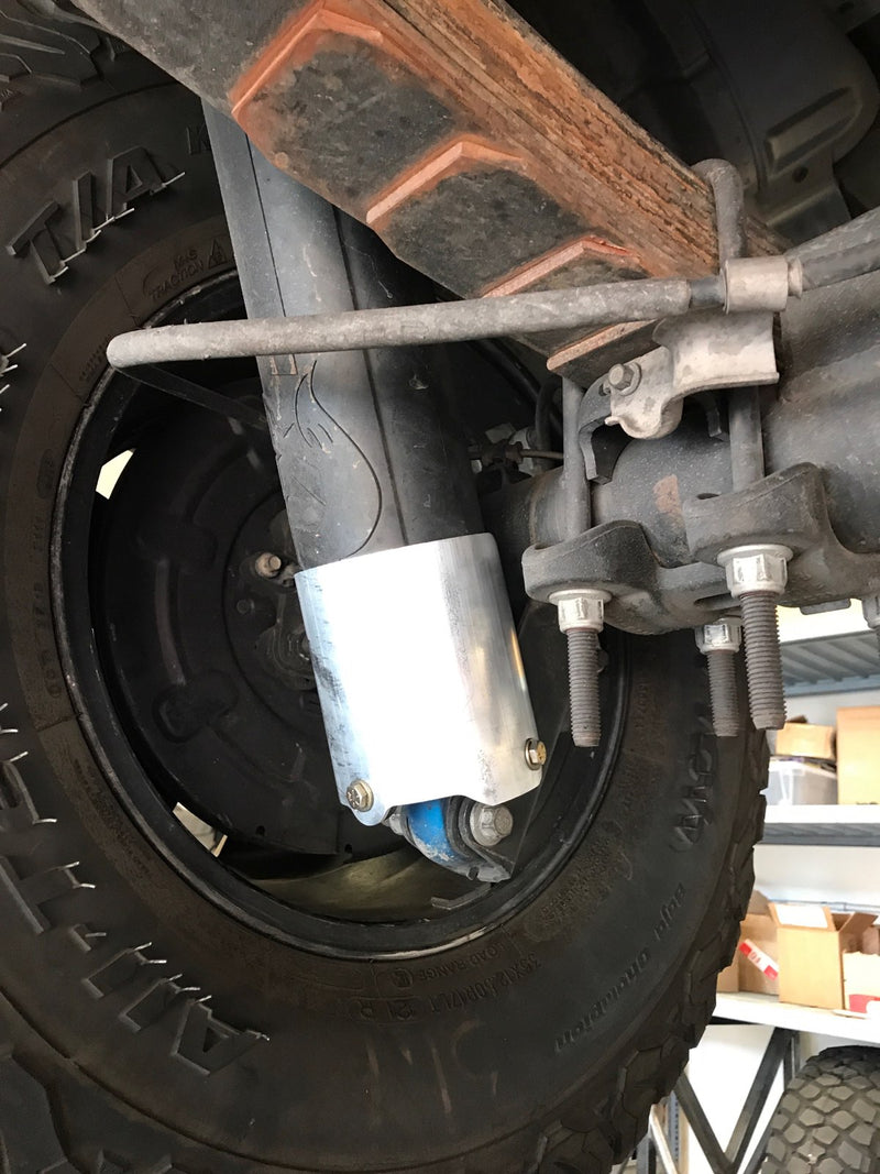 2017 - 2024 Ford Raptor shock guard for rear shock – Foutz Motorsports LLC