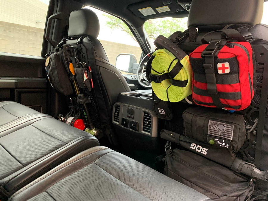 Off-Road Seat Back Panel Kit with Recovery Gear – Foutz Motorsports LLC